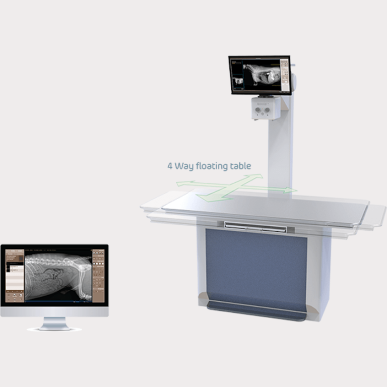 Mesa de Rayos X con Charola Porta-chasis SIN Brazo para RX | JasMedicalVet